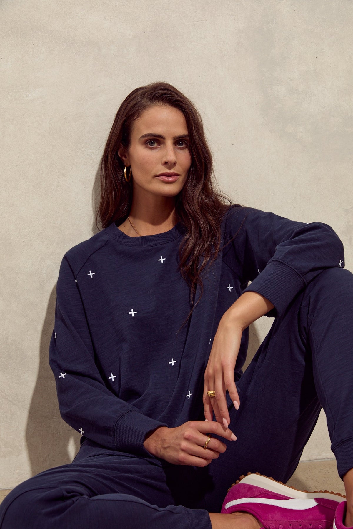 Denim Straight Skirt With Back Split - Light Blue – Goondiwindi Cotton