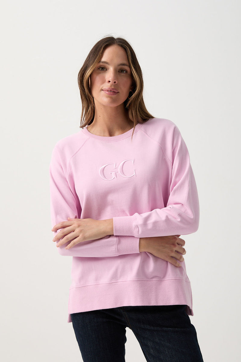 GC Logo Sweater - Pink – Goondiwindi Cotton