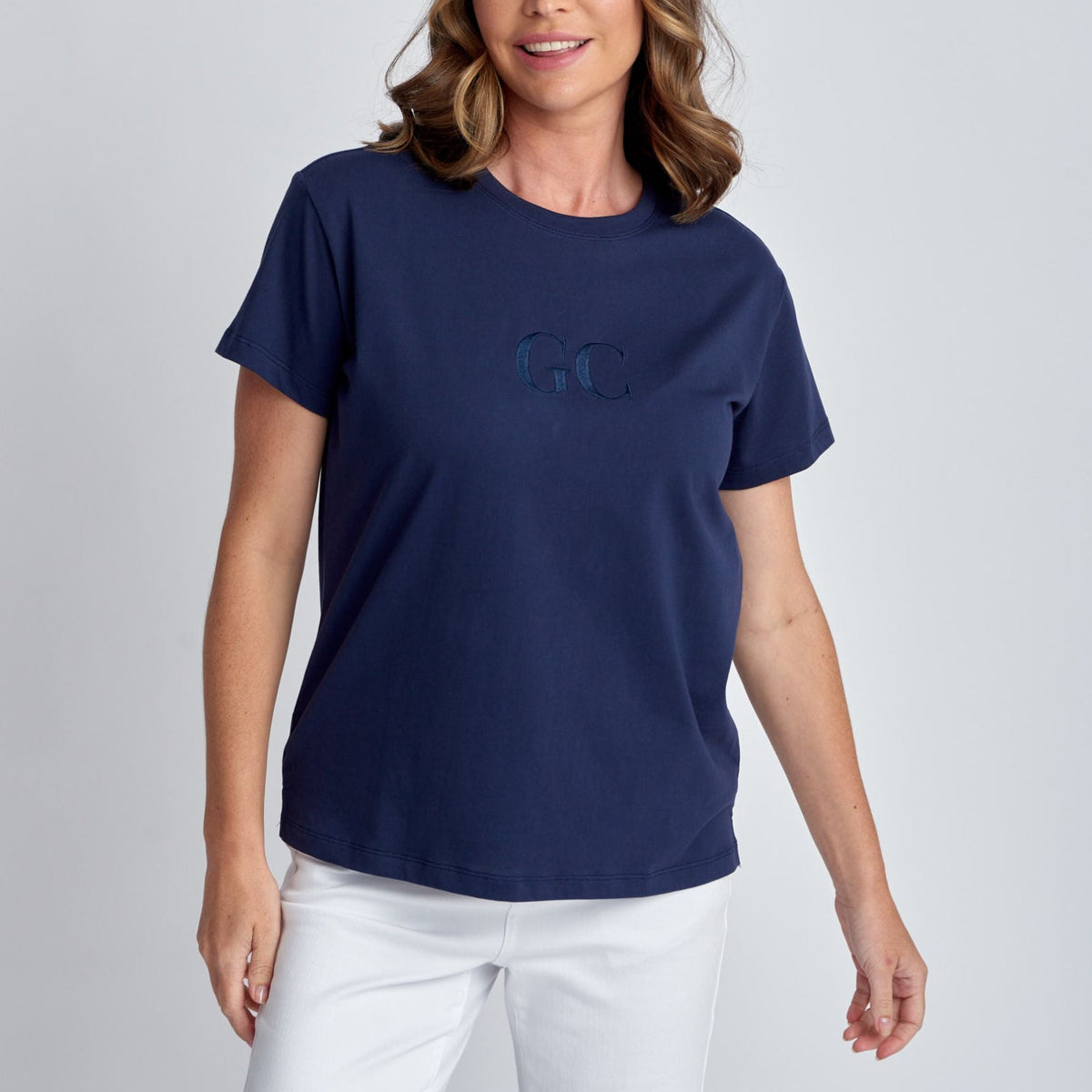 GC Cotton Logo Tee - Navy – Goondiwindi Cotton